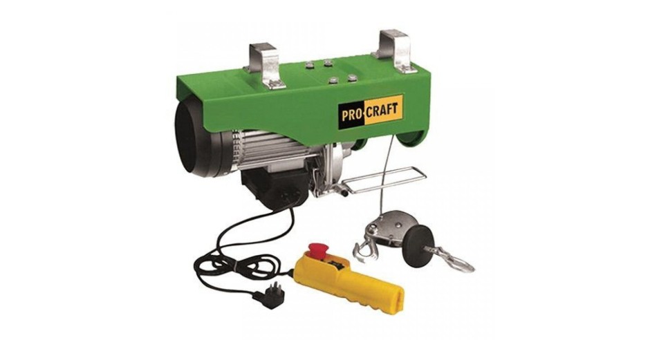 SCRIPETE - TROLIU PROCRAFT TP-250 125/250 KG - PALAN ELECTRIC MACARA ...