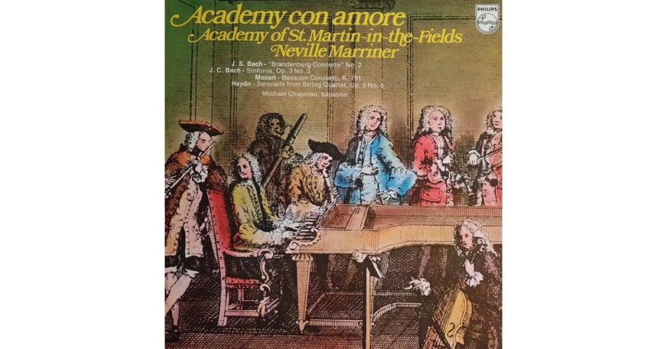 Vinil J.S. Bach, Mozart, J.C. Bach, Haydn / De Weergaloze Academy Of St ... Vinil J.S. Bach, Mozart, J.C. Bach, Haydn / De Weergaloze Academy Of St ...