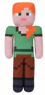 Minecraft - ALEX - Plush Original 30 cm + Bratara Minecraft CADOU ...
