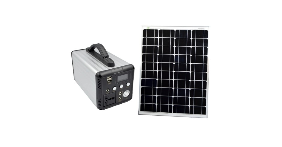 Invertor portabil cu panou solar, 300W, 12V, 220V, USB | Okazii.ro
