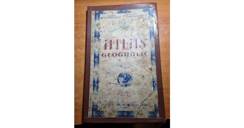 Atlas geografic - din anul 1929 - harti romania mare | Okazii.ro