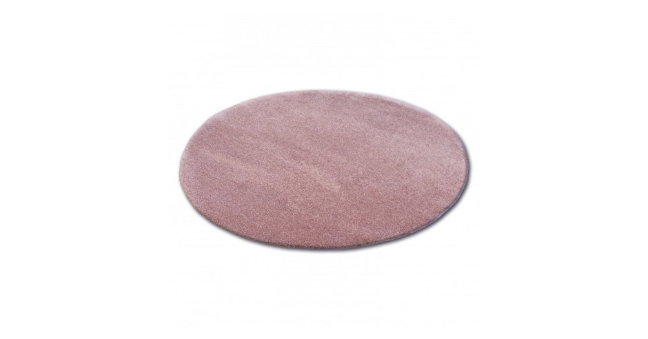 Covor rotund Shaggy Micro roz, cerc 80 cm | arhiva Okazii.ro