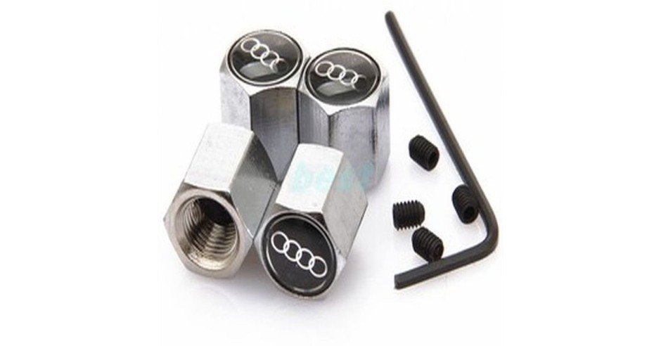 Set 4 capacele ventil roti Audi antifurt | arhiva Okazii.ro