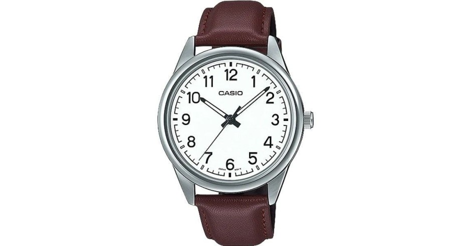 Ceas Barbati, Casio, Collection MTP-V005L-7B4, 3 atm, 40 mm, alb ...