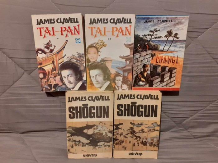 SHOGUN/TAI PAN/CHANGI-JAMES CLAVELL (5 VOL) | Okazii.ro