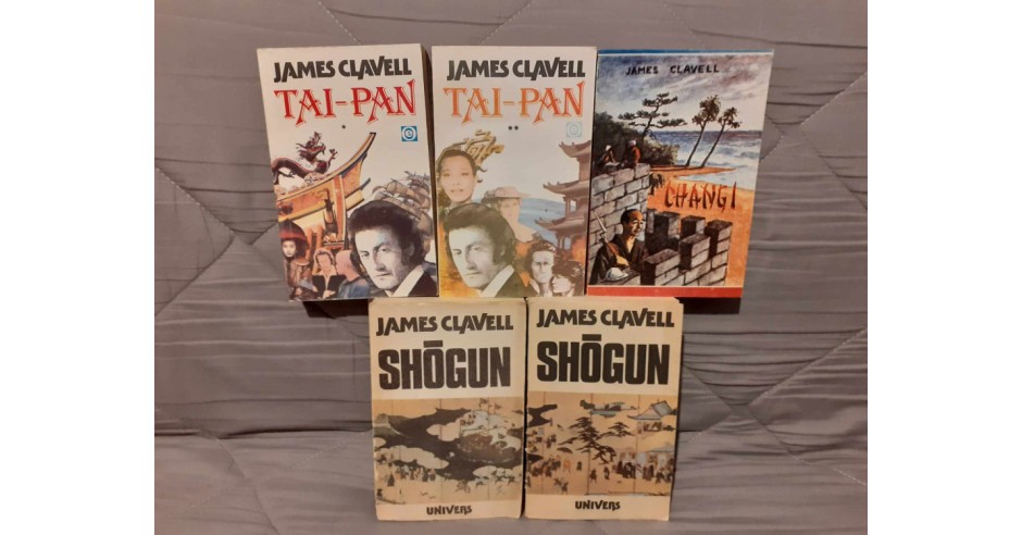 SHOGUN/TAI PAN/CHANGI-JAMES CLAVELL (5 VOL) | Okazii.ro
