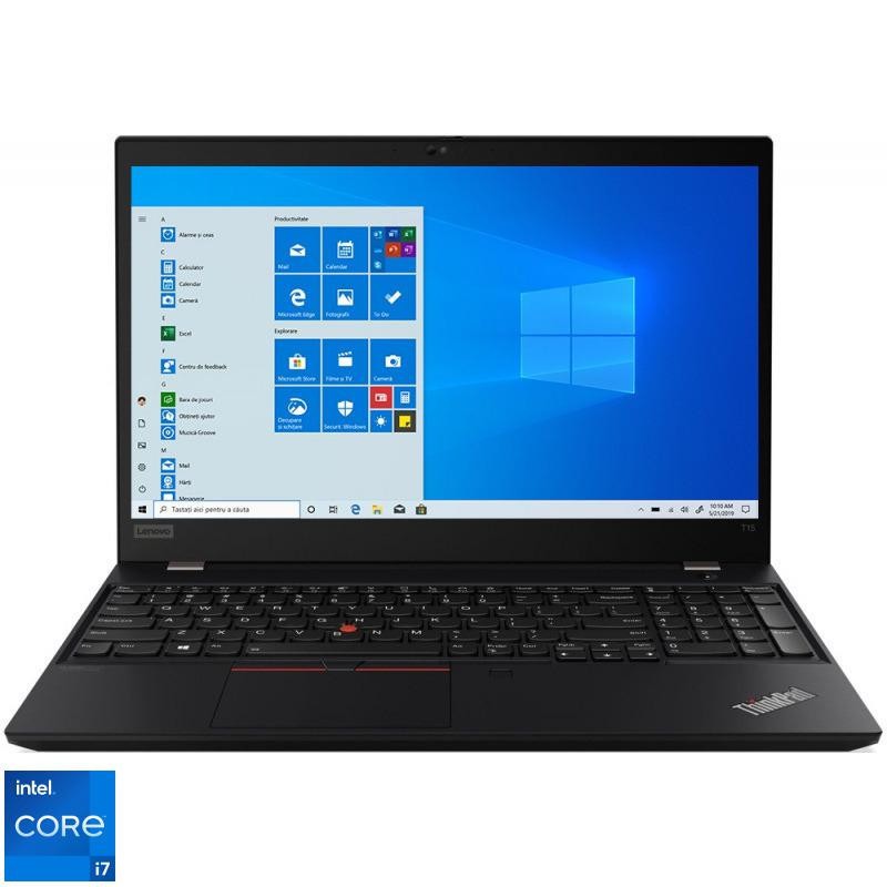 Laptop Lenovo ThinkPad T15 Gen 2, 15.6", Procesor Intel Core i7-1165G7 ...