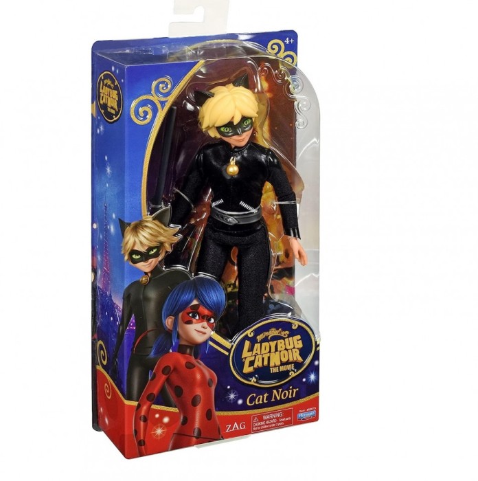 Papusa Motan Noir Miraculous Buburuza si Motan Noir The Movie | Okazii.ro