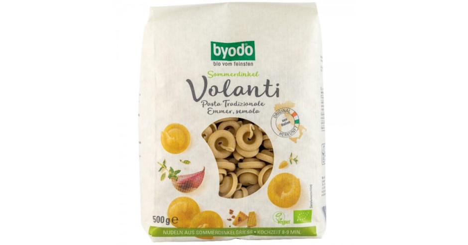 Paste din Gris de Grau Dur Bio Volanti 500 grame Byodo | Okazii.ro