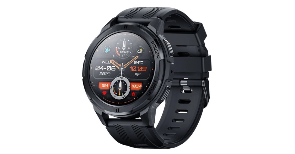 Ceas smartwatch barbati Tio , 1.43 inch AMOLED, AI, Ultra Rezistent ...