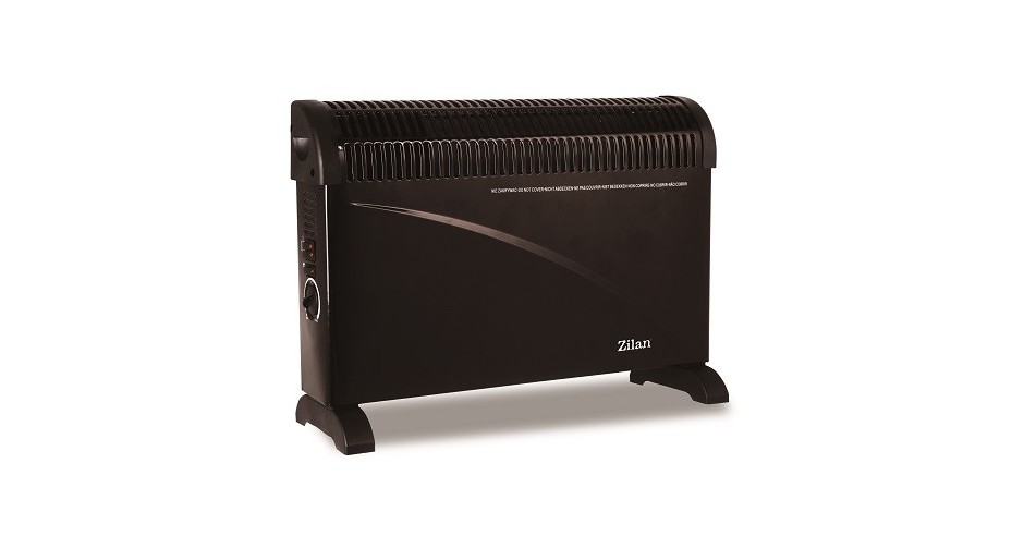 Convector electric de podea FLORIA ZLN-6843,Negru 2000W, 3 trepte de ...
