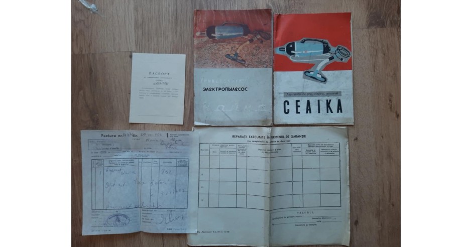 Lot acte documente vechi comuniste certificat carte munca orar ...