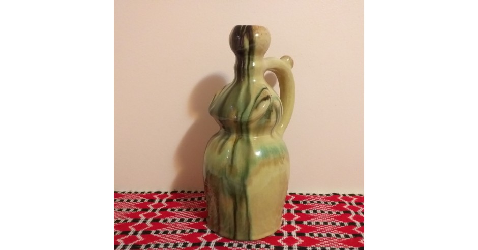 Vechi ulcior lut veche ulcica vas ceramic rustic decorativ neolitic ...