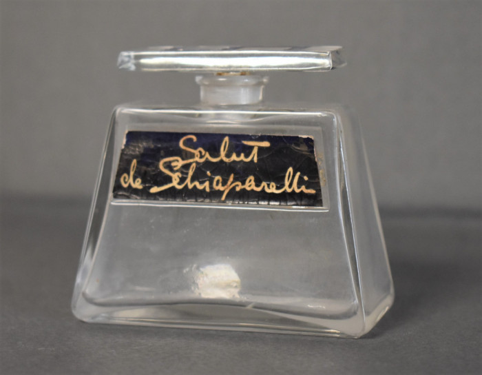 Sticla veche parfum Salut de Schiaparelli / Art Deco c.1920 | Okazii.ro