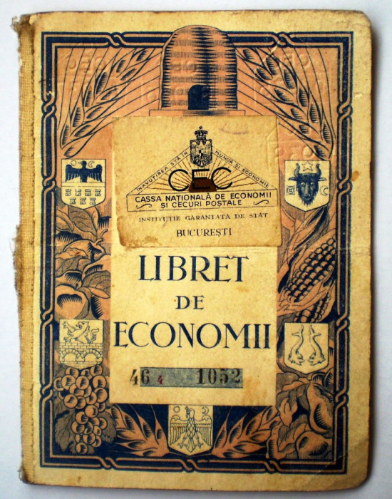 O.007 ROMANIA CEC LIBRET REGALIST DE ECONOMII 1935 173/127mm | Okazii.ro