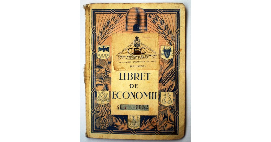 O.007 ROMANIA CEC LIBRET REGALIST DE ECONOMII 1935 173/127mm | Okazii.ro