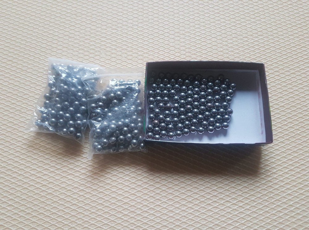 BILE de OTEL set 100 buc. 6mm BILA de FIER set 100 buc. BILE METAL ...