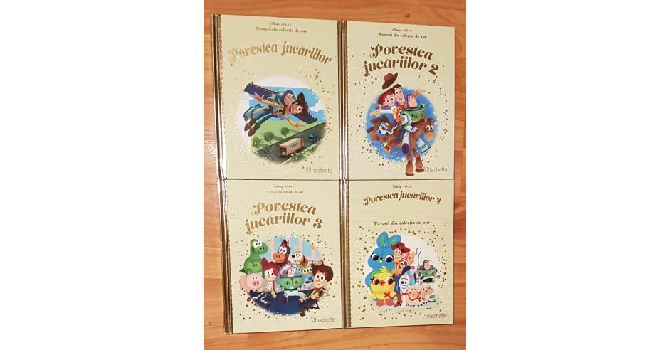 Set 4 carti Povestea jucariilor. Disney. Povesti din colectia de aur ...