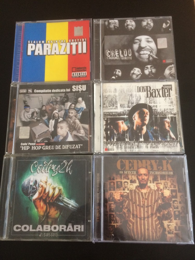 VAND cd hip hop rap romanesc Cheloo Parazitii Don Baxter Cedry2k ...