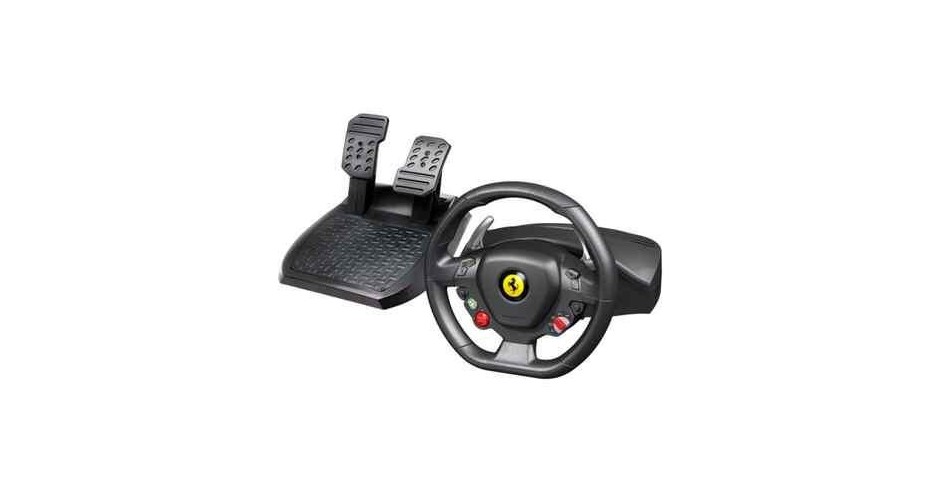 Thrustmaster Ferrari F458 Italia Steering Wheel and Pedals Xbox 360 ...