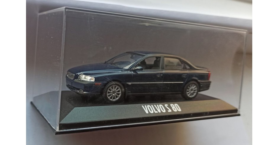 Macheta Volvo S80 MK1 1998 albastru - Minichamps 1/43, 1:43 | Okazii.ro
