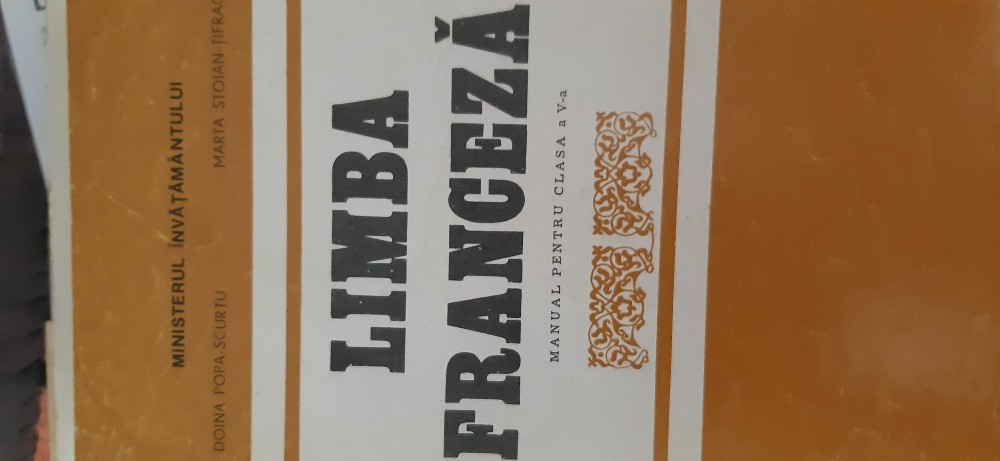 Limba franceza Manual clasa V Doina Popa-Scurtu, Marta Stoian-Tifrac ...