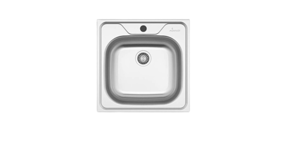 Chiuveta pentru Bucatarie Patrata Sanobi, Inox Alimentar, 480x480 mm ... Chiuveta pentru Bucatarie Patrata Sanobi, Inox Alimentar, 480x480 mm ...