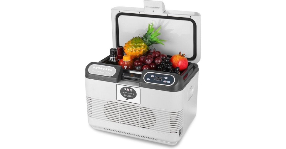 Frigider auto cu compresor, 15 l, ecran LED, 70 W, ABS, 42x31x31 cm ...