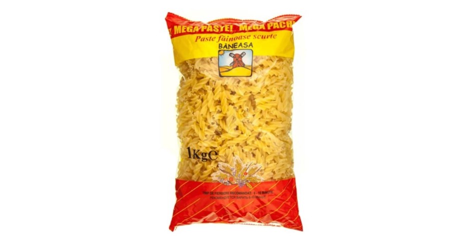 Paste Fainoase Baneasa Fusilli,1Kg, Paste Baneasa, Paste Fainoase ...