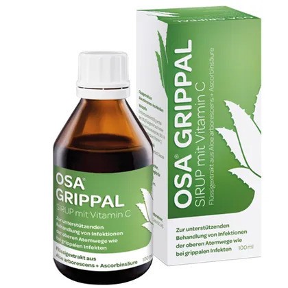 Tratament raceala si gripa Osa Grippal, sirop pe baza de plante plus ...