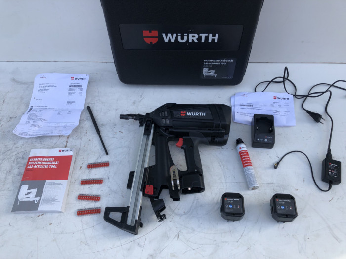 Pistol Puscat Cuie in Beton Wurth Master DIGA CS-3 Fabricatiez 2023 ...
