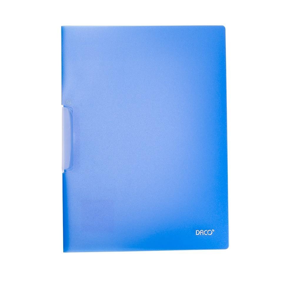 Mapa A4 cu Clips Daco, 226x310x5 mm, Plastic, Albastru, Mapa Plastic ...