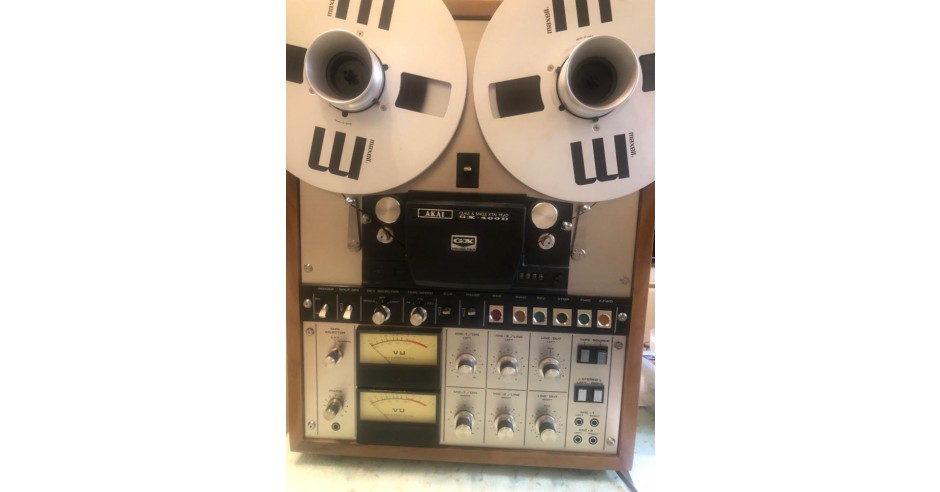 Magnetofon AKAI GX-400D STD, 4 piste, 3 viteze, Servisat, Capete ...
