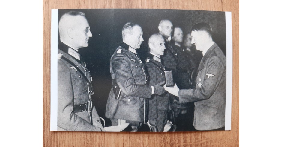 Fotografie poza Adolf Hitler razboi mondial WW2 reproducere | arhiva ...