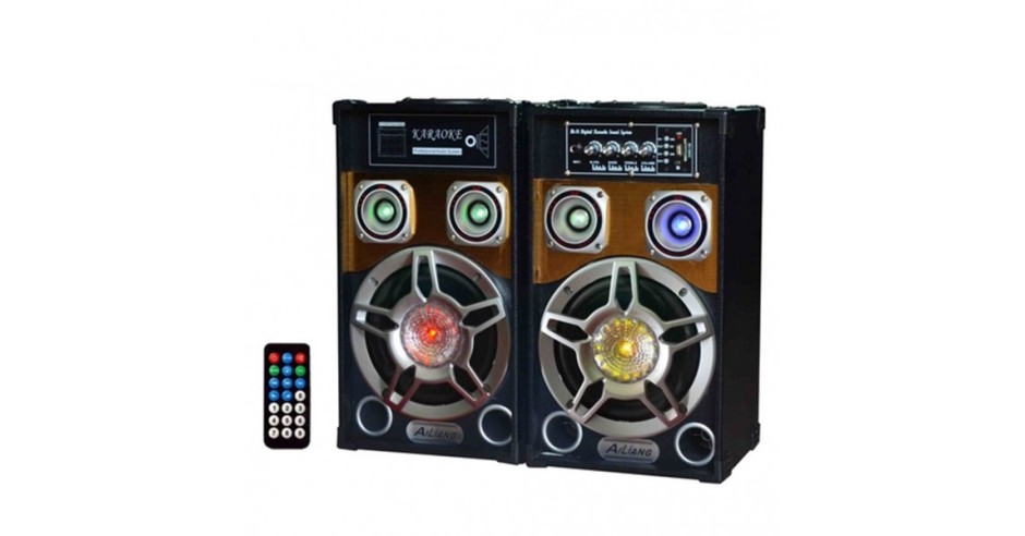 Boxe Active Audio cu Bluetooth, Radio FM si USB 60W Ailiang UF801ADT ...