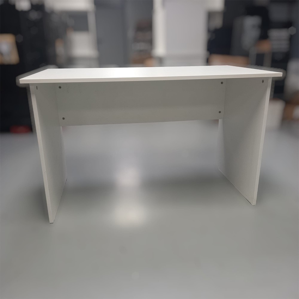 Birou pal melaminat alb dimensiuni 120x67x74 H cm - second hand ...