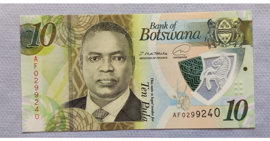 Botswana - 10 Pula (2020) polimer | arhiva Okazii.ro