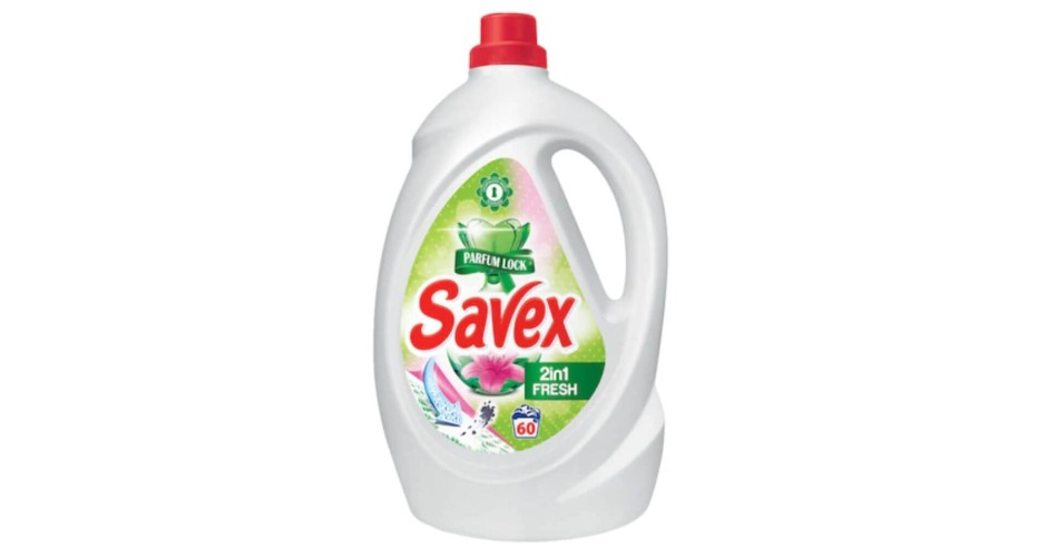 Detergent de Rufe Lichid SAVEX 2 in 1 Parfum Lock Fresh, 3.2L, 60 ...