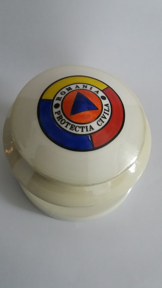 M3C21 - PROTECTIA CIVILA - SIMBOL SIRENA ALARMARE - PIESA DE COLECTIE ...