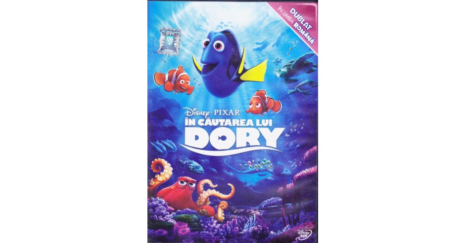 DVD animatie: In cautarea lui Dory ( Disney Pixar; dublat romana - vezi ...