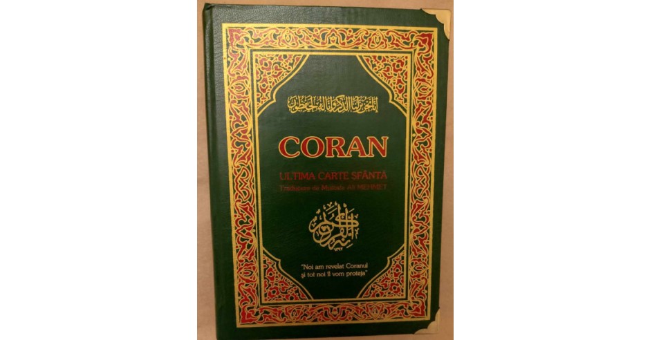 Set Coranul Cel Sfant in ARABA + 4 TRADUCERI in Limba Romana ...