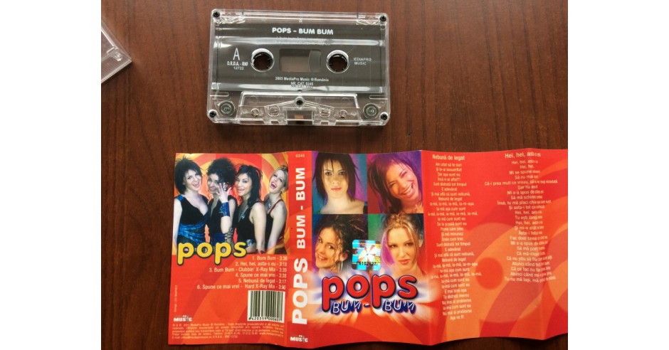 Pops bum - bum 2003 caseta audio muzica euro pop dance Media PRO Music ...