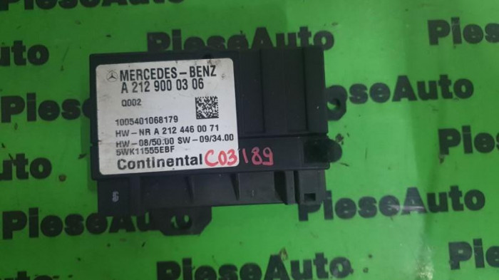 Modul pompa combustibil Mercedes E-Class (2009->) [W212] a2129000306 ...