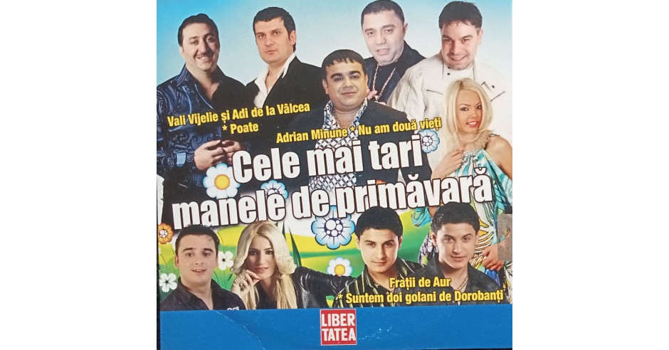 CD Manele Primavara Nicolae Guta, Babi Minune, Susanu, Claudia ...
