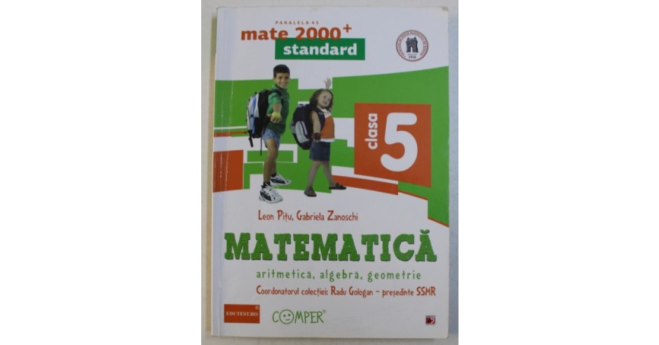 MATEMATICA - ARITMETICA , ALGEBRA , GEOMETRIE , CLASA A V-A de LEON ...