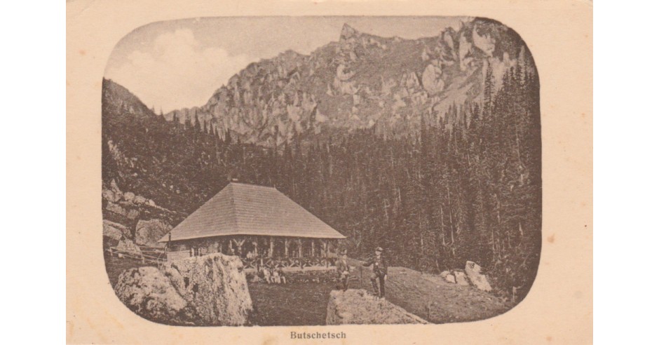 1917 Cabana Malaiesti in Muntii Bucegi - ilustrata rara SKV, cabane ...