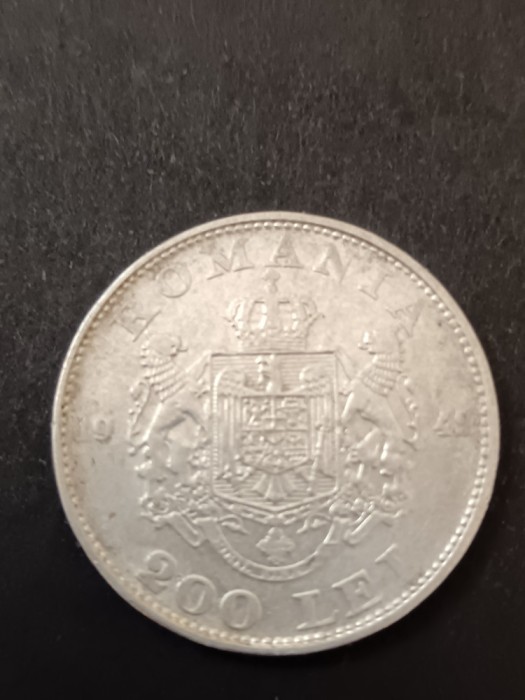 100 lei 1942 , argint, stare aUNC [poze] (1) | Okazii.ro