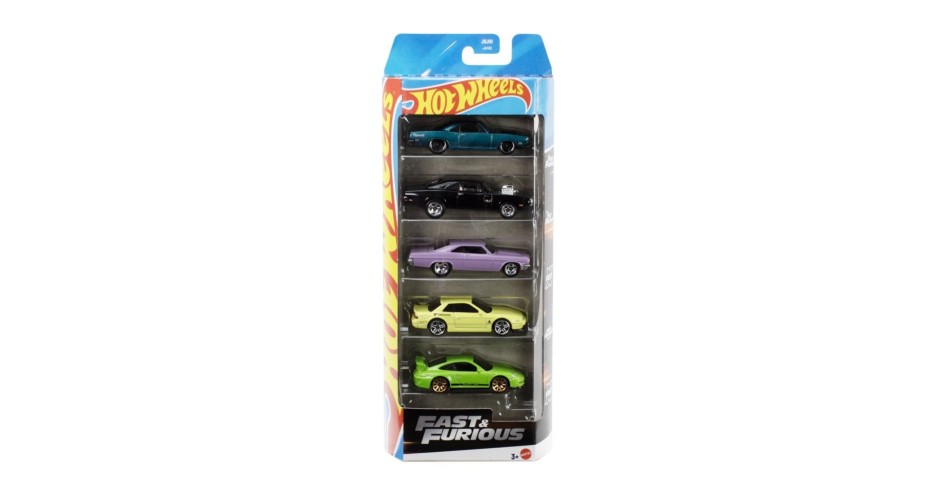 SET 5 MASINI HOT WHEELS FAST AND FURIOUS, Mattel | Okazii.ro