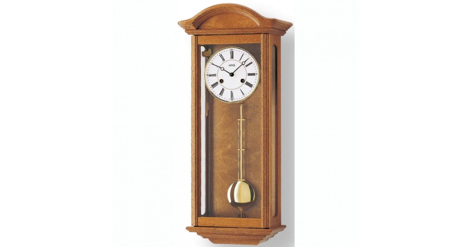 Ceas mecanic cu pendul AMS 606/4, 64x27cm | arhiva Okazii.ro