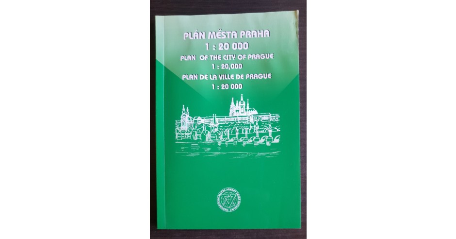 Plan Mesta PRAHA (Praga, planul ora?ului) 1:20000 Plan of The City of Prague | arhiva Okazii.ro